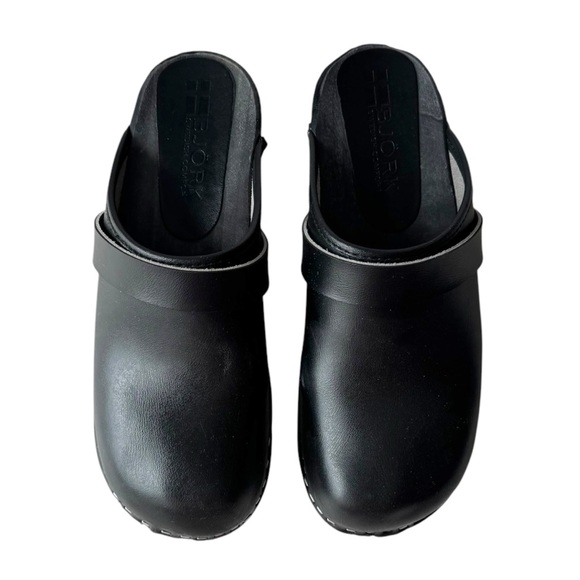 Bjork | Shoes | Bjork Maja Open Back Wooden Clogs 39 885 | Poshmark